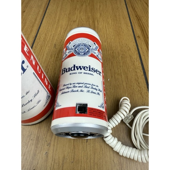 Budweiser | Dining | Vintage Budweiser Genuine Beer Can Phone Telephone ...